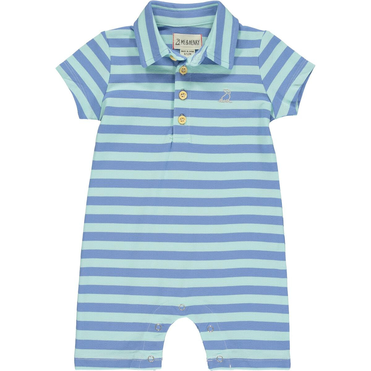 Striped Polo Romper – madisonn ave.